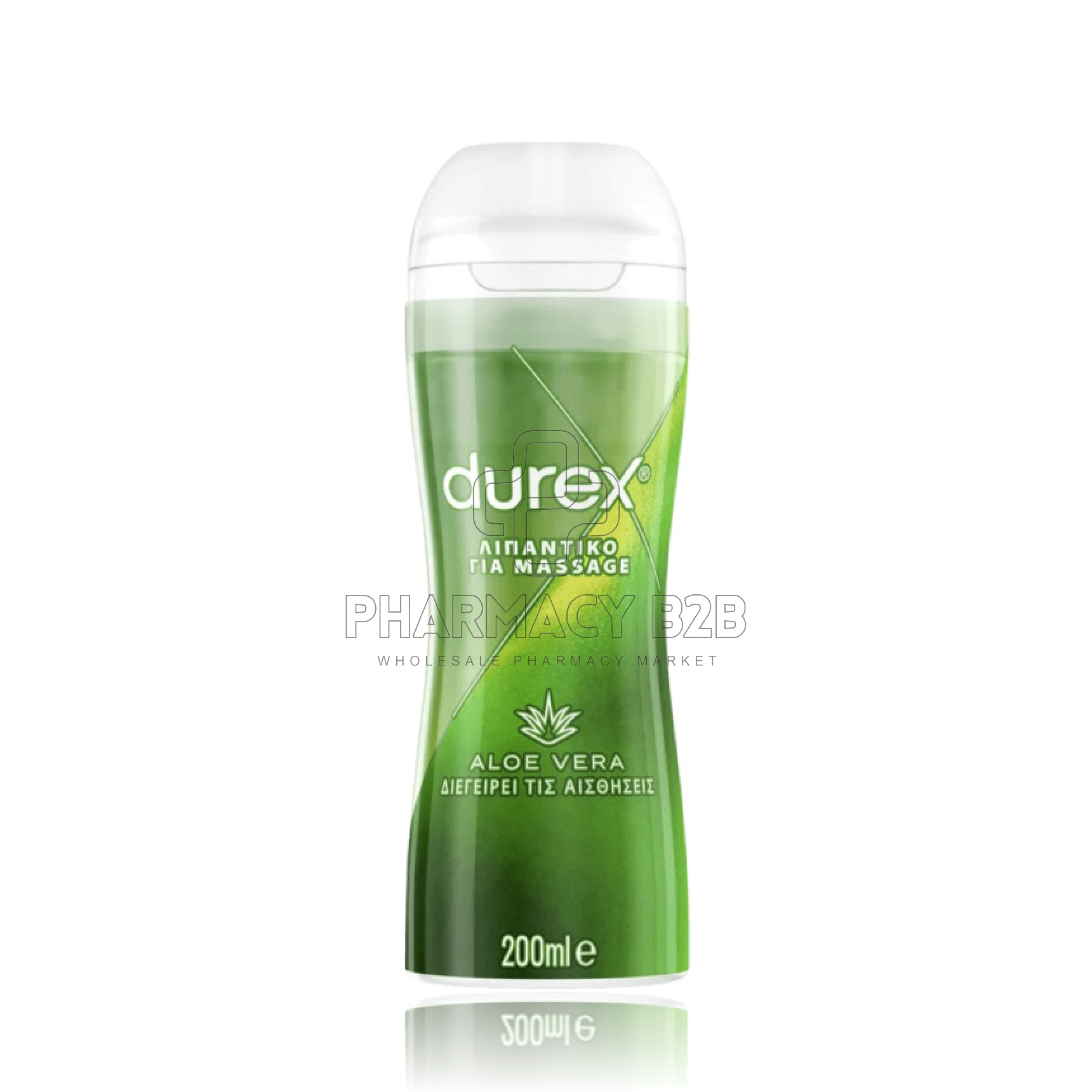 DUREX Play Massage 2in1 Aloe Vera Gel για Μασάζ & Λιπαντικό με Αλόη 200ml