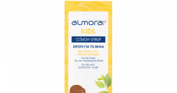 ALMORA Kids Cough Syrup Παιδικό Σιρόπι για τον Βήχα 120ml